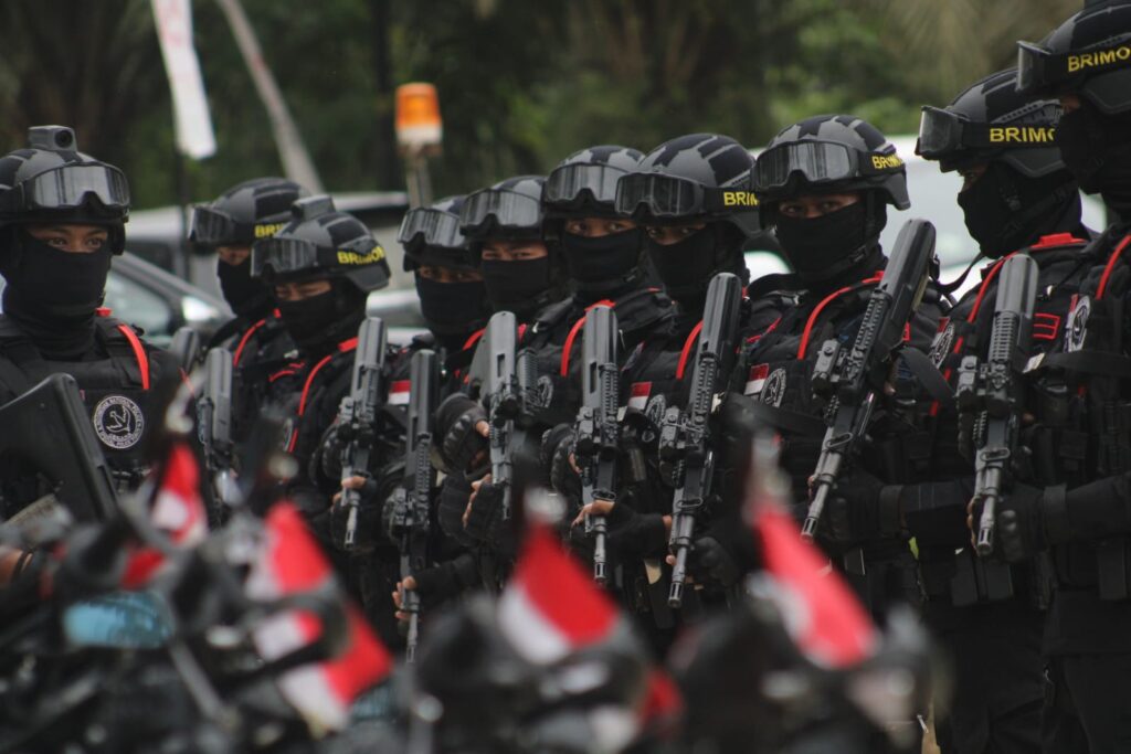 Pasukan Brimob II Korps Brimob Polri Siap Siaga Amankan Peringatan Hari ...