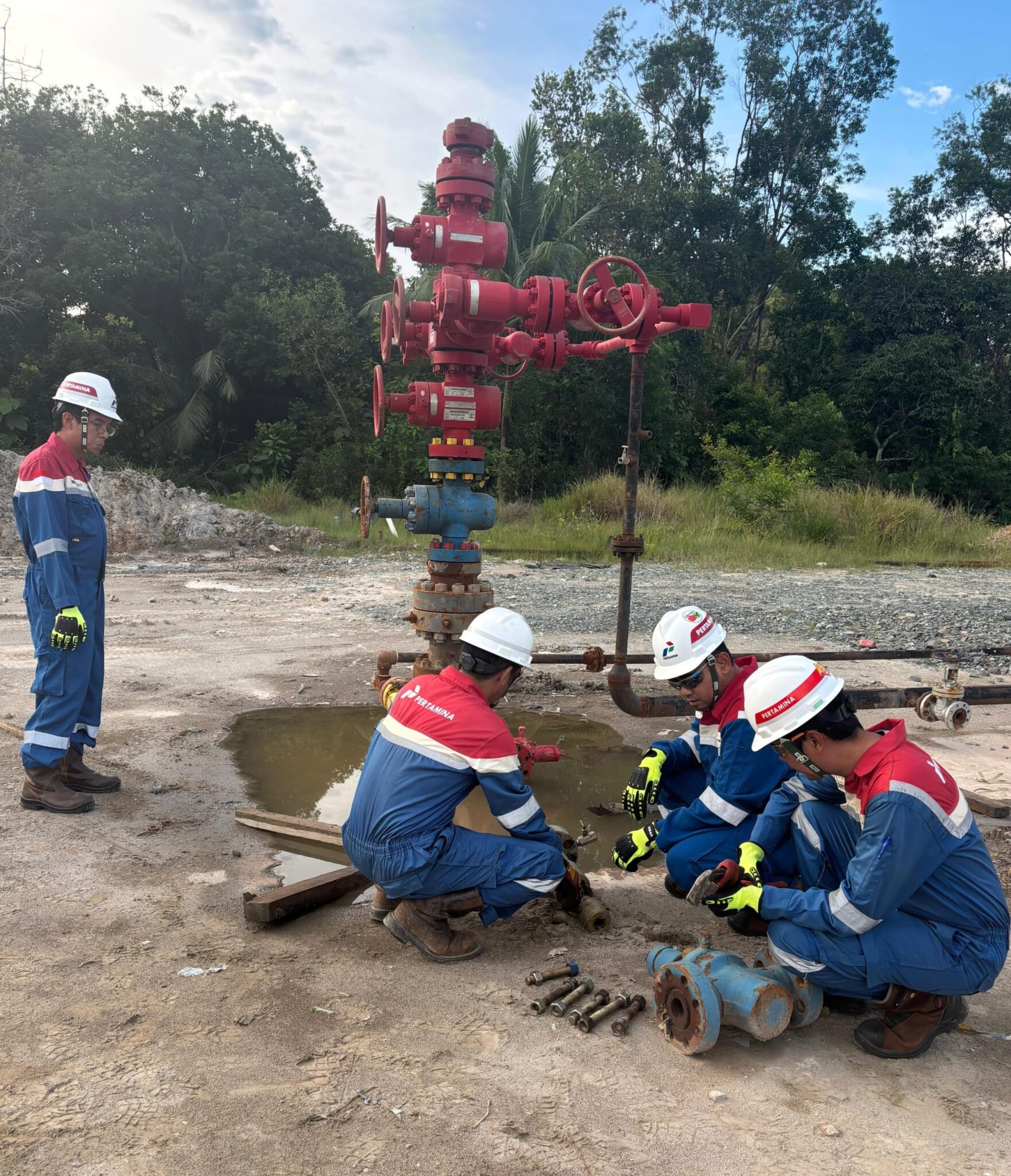 Pertamina EP Bunyu Field Kembangkan Teknologi PRV, Ganti Casing Valve ...